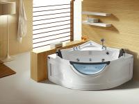 China M3135 Massage Acrylic Whirlpool Bathtub Alkali Free Pure Sanitary Grade for sale