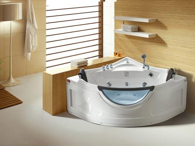China M3135 Massage Acrylic Whirlpool Bathtub Alkali Free Pure Sanitary Grade for sale