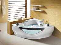 China M3150-D Acrylic Massage Bathtub Pure Sanitary High Gloss Whirlpool Tub for sale