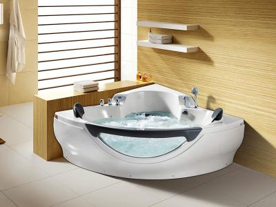 China M3150-D Acrylic Massage Bathtub Pure Sanitary High Gloss Whirlpool Tub for sale