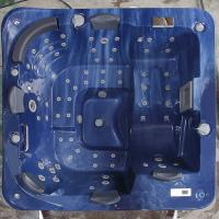 China Massage SPA Outdoor Bathtub M3212-D 2100×2100×1200mm With LED Light for sale