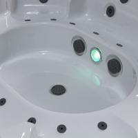 China 1100L Outdoor SPA Tub M3215-D 2700×2100×900mm With Touch Digital Control System for sale