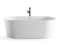 China Soaking Acrylic Free Standing Bathtub SP1872 1700×800×580 1500×750×580mm for sale
