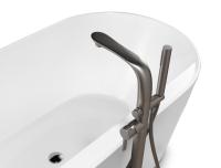 China Eco Friendly Freestanding Acrylic Bathtub , 1700mm SP1834 Stand Alone Bathtubs for sale