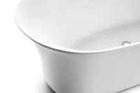China White Acrylic Free Standing Bathtub SP1835 Yellowing Resistant High Gloss for sale