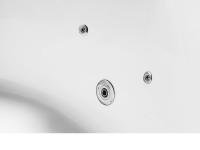 China 580mm Freestanding Acrylic Bathtub , SP3158 Ergonomic Freestanding Bathtub for sale