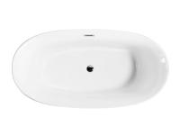 China ISO9001 Free Standing Acrylic Bath Rectangle SP1837 1500×760×650mm for sale