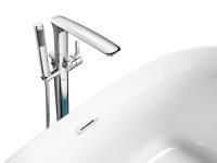 China ISO9001 Free Standing Acrylic Bath Rectangle SP1837 1500×760×650mm for sale