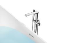 China High Gloss Acrylic Free Standing Bathtub SP1836 With Soaking Function 3C for sale