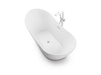 China Sanitary Acrylic Free Standing Bathtub SP1870 Stand Alone Fade Resistant for sale