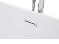 China Sanitary Acrylic Free Standing Bathtub SP1870 Stand Alone Fade Resistant for sale