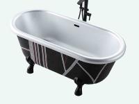China Fade Resistant Acrylic Freestanding Tub , SP1716 Rectangle Freestanding Bathtub for sale
