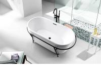 China Alkali Free Acrylic Free Standing Bathtub Rectangle SP1891 3C Certification for sale