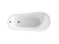 China PMMA Acrylic Free Standing Bathtub Ergonomic Soaking Function SP1711A B for sale