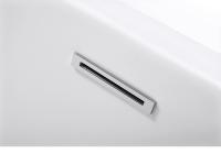 China Antibacterial Acrylic Stand Alone Bathtub , SP1840 White Free Standing Bathtub for sale