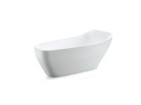 China Rectangle Antibacterial Acrylic Stand Alone Bathtub SP1846 1700×790×740mm for sale