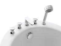 China Simple Bath Acrylic Free Standing Bathtub SP1029 1650×760×700mm for sale