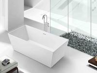 China Rectangle Freestanding Soaking Tub , SP1871 Stand Alone Bathtubs for sale