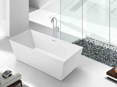 China Rectangle Freestanding Soaking Tub , SP1871 Stand Alone Bathtubs for sale