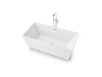 China Rectangle Freestanding Soaking Tub , SP1871 Stand Alone Bathtubs for sale