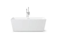 China Rectangle Freestanding Soaking Tub , SP1871 Stand Alone Bathtubs for sale