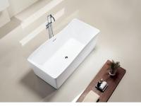 China PMMA Acrylic Free Standing Bathtub Simple Bath SP1873 Pure Sanitary Grade for sale