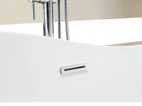 China PMMA Acrylic Free Standing Bathtub Simple Bath SP1873 Pure Sanitary Grade for sale