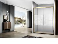 China Sanitary Grade Bath Shower Door LBS7835 Customized Size CCC Certification for sale