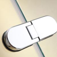 China LB04-10 Bath Shower Door Dual Sliding Glass Sanitary Grade Shower Door for sale