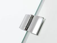 China Sliding Glass Corner Shower Unit L0381 Sanitary Grade 1200×800×1940mm for sale