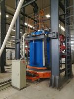 China Lifting Optical Glass Annealing Furnace 300-4000mm Mesh Belt Width for sale