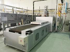 China Mesh Belt Type Optical Glass Strip Annealing Furnace Precision for sale