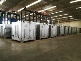 China Optical Glass Processing Annealing Furnace Length 10-32m for sale