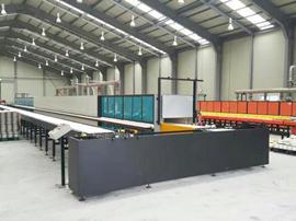China 90-270KW 380Volt Electric Heating Ceramic Roller Kiln Furnace for sale