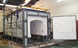 China High Performance Daily Ceramic Gas Fired  Kiln Shuttle Kiln 90-270KW 380V for sale