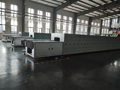 China Precision Optical Glass Strip Annealing Furnace Mesh Belt Type for sale