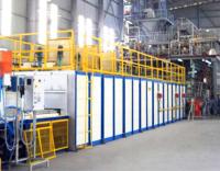 China Mesh Belt Gas Daily Glass Baking Annealing Furnace for sale