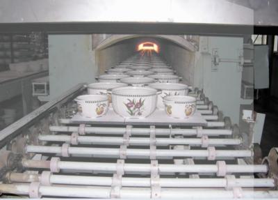 China Daily Ceramic Firing Flower Baking Gas Roller Kiln for sale