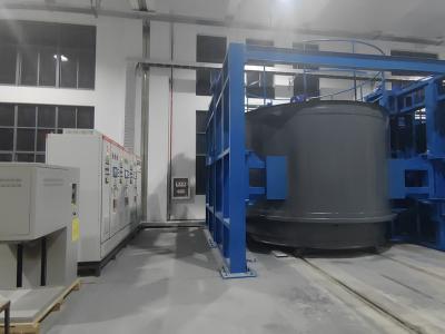 China Glass Products 1CBM volume Lifting And Annealing electric Furnace for sale