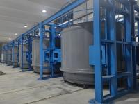 China Glass Industry Heat Treatment Furnace Gas Fuel Advanced Technology for sale
