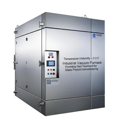 China Temperature Uniformity ± 3 C 9 Point Test Industrial Vacuum Furnace Providing Heat Treatment for Glass Product Manufacturing for sale