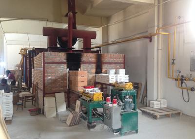 China Heat Treatment Gas Push Plate 24h Industrial Ceramic Furnace for sale