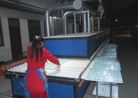 China Energy Saving Multi Layer Ceramic Fiber Insulation 950℃ Electric Industrial Glass Tempering Furnace for sale