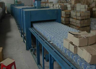 China High Temperature Glass Fuel Decorating Lehr Mesh Belt Type 270KW for sale