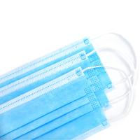 China Surgical Mask Nonwoven 3 Ply Disposable Surgical Face Mask With CE for sale