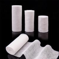 China 100% Cotton Yarn Gauze Bandage Roll Medical Bandage Dressing Comfortable for sale