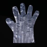 China Plastic Disposable PE Gloves Clear Color Plastic Polythene Disposable Glove for sale