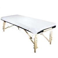 China Hotel Spa Examination Couch Disposable Bed Sheet 16gsm 60gsm for sale