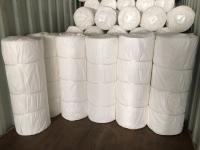 China Raw Material  Bleached Surgical Hydrophilic 90cm*1000M Cotton Jumbo Roll for sale