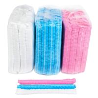 China Hospital Surgical Medical Non Woven Mob Colorful Nurse Bouffant Cap for sale